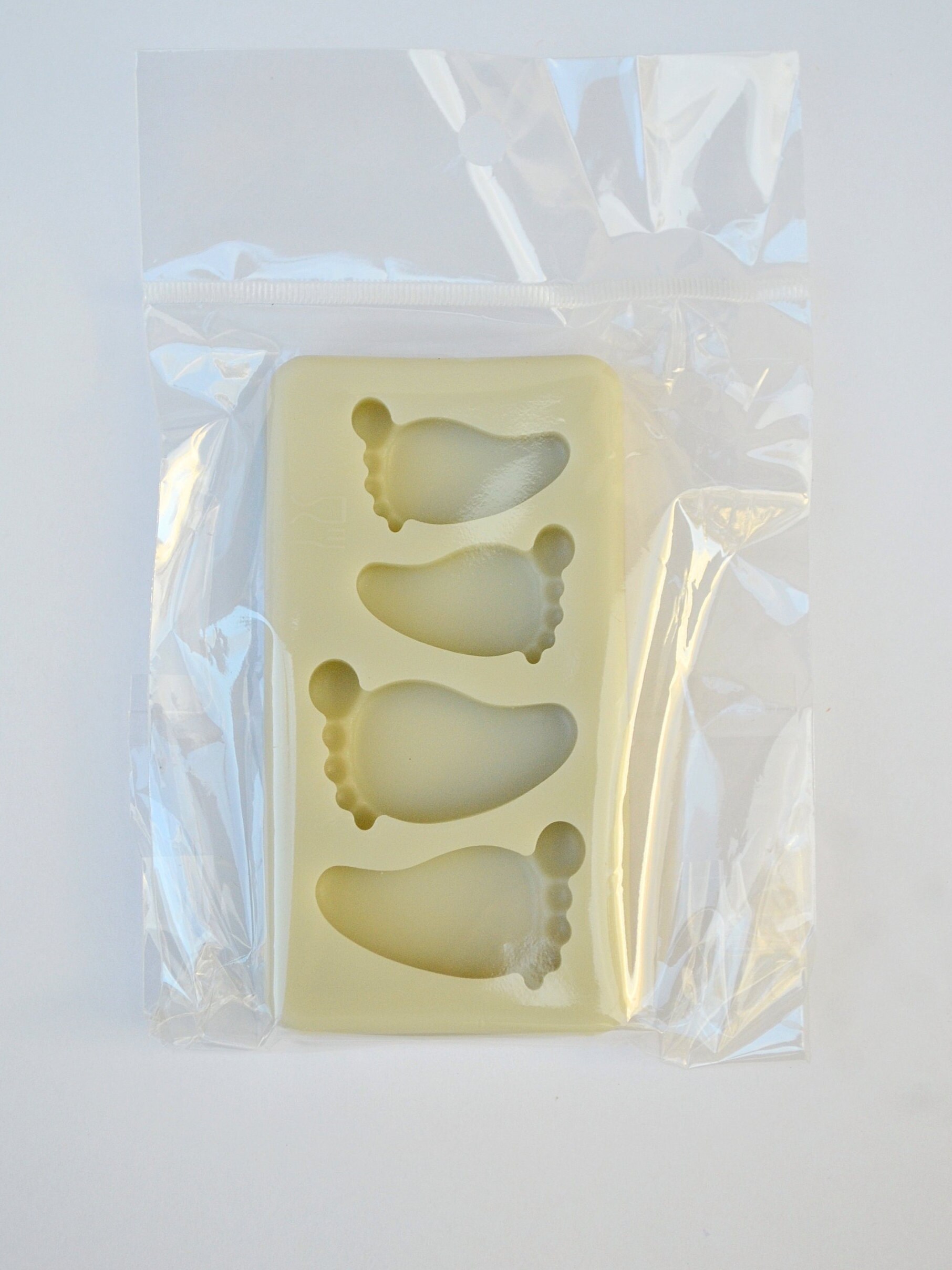 BABY FEET MOLD 4 Cavity Silicone Baby Shower Mold Foot Mold - Etsy