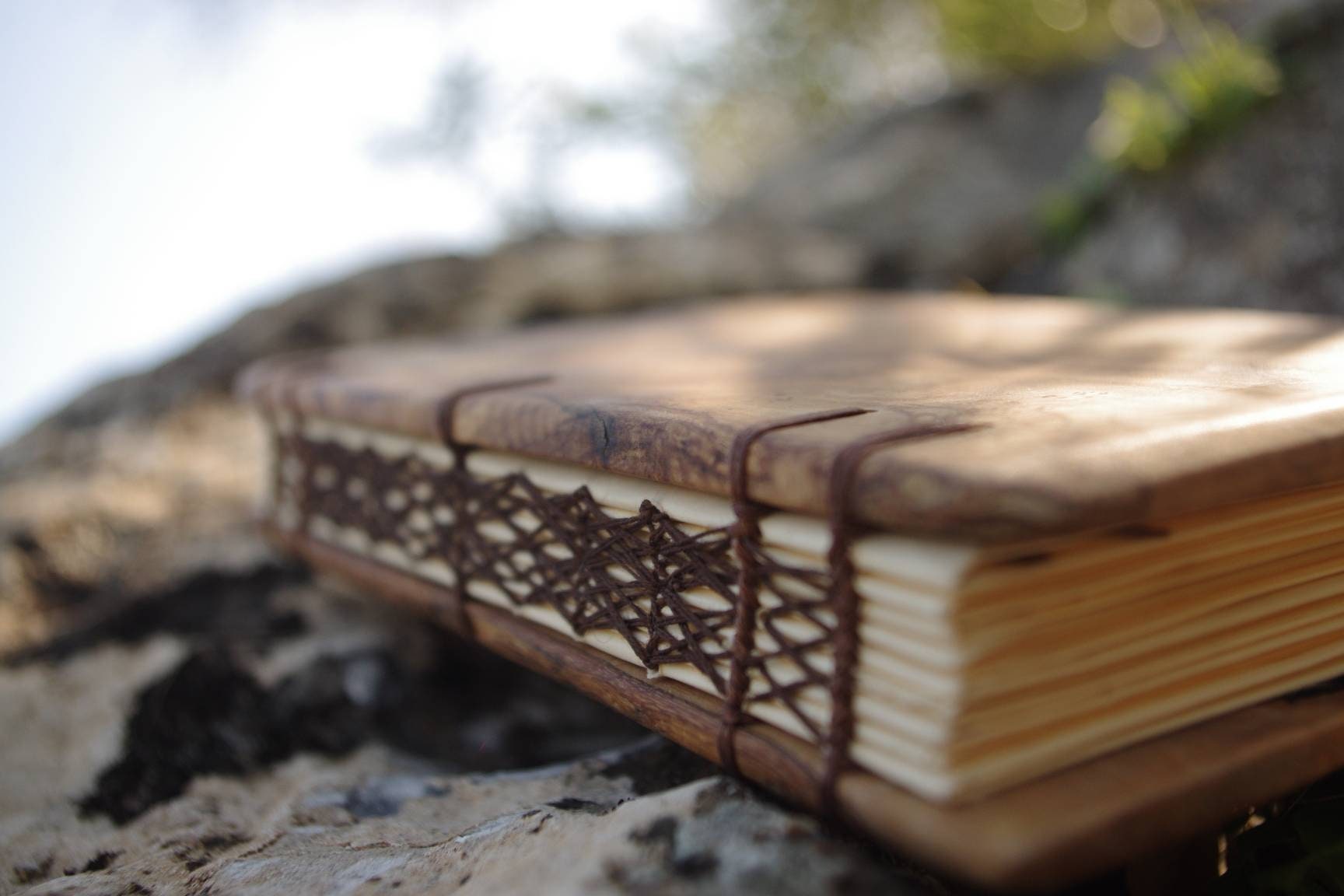 Wooden Notebook Raw Diary Wood Lover Gift Nature Lover | Etsy