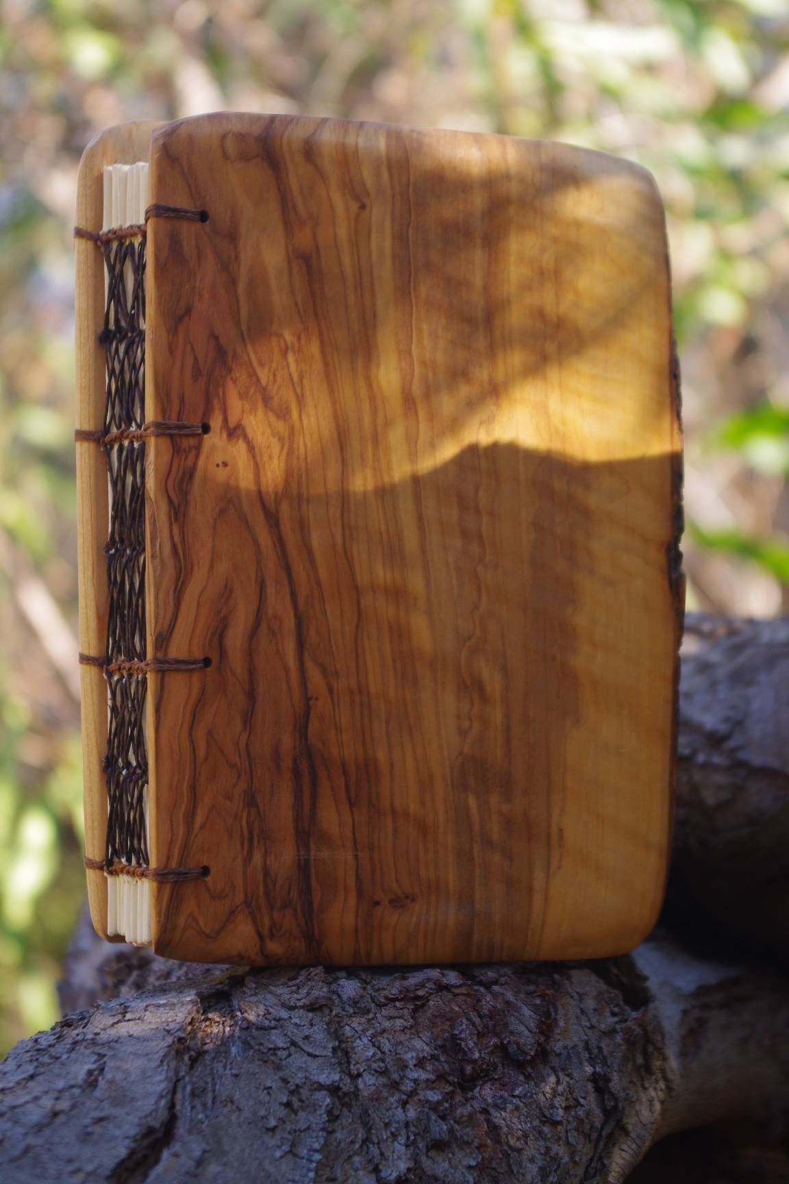 Wooden Notebook Raw Diary Wood Lover Gift Nature Lover | Etsy