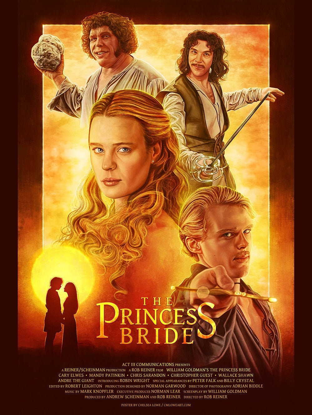 The Princess Bride vintage Movie Poster Print 4036 | Etsy