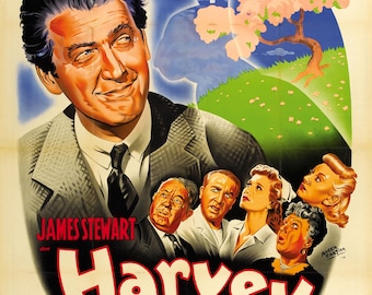 Harvey Movie Poster - Etsy