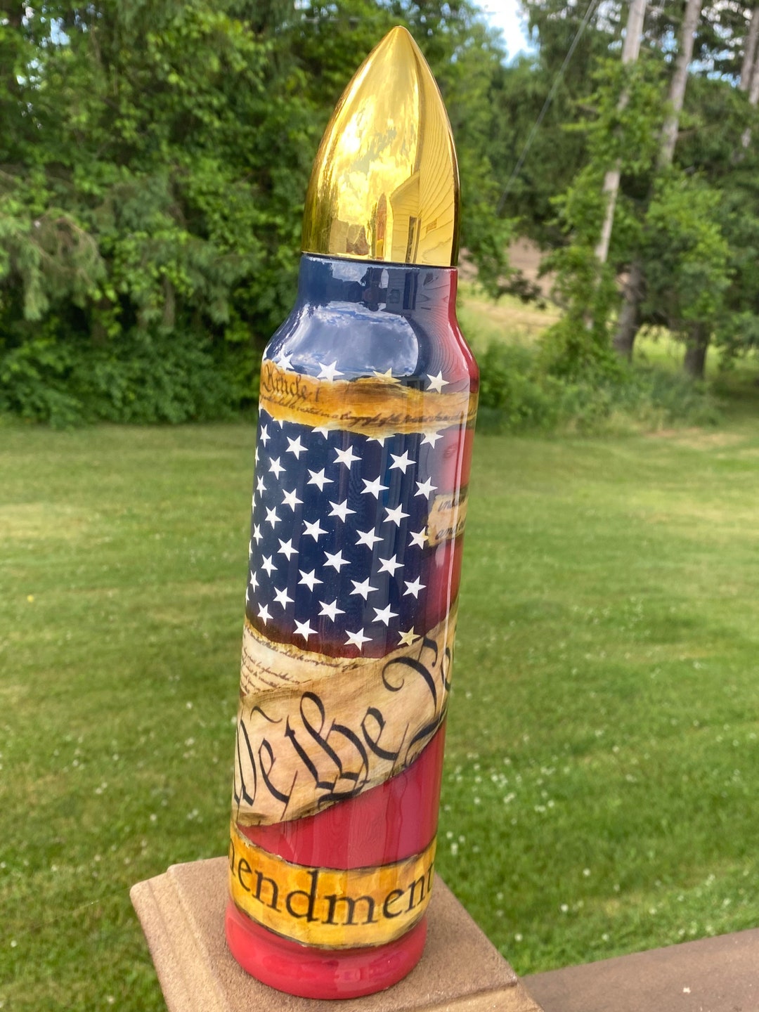 We the People 2nd Amendment Bullet Tumbler - Etsy