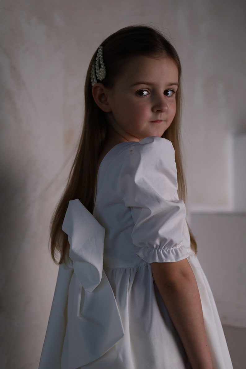 Milk Bridesmaid Dress, Milk Dress for Girl, Bridesmaid Dress Toddler ...