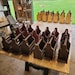 Handcrafted Rustic Wood 6 Pack Beverage Caddy, Golden Oak Finish - Etsy