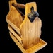 Handcrafted Rustic Wood 6 Pack Beverage Caddy, Golden Oak Finish - Etsy