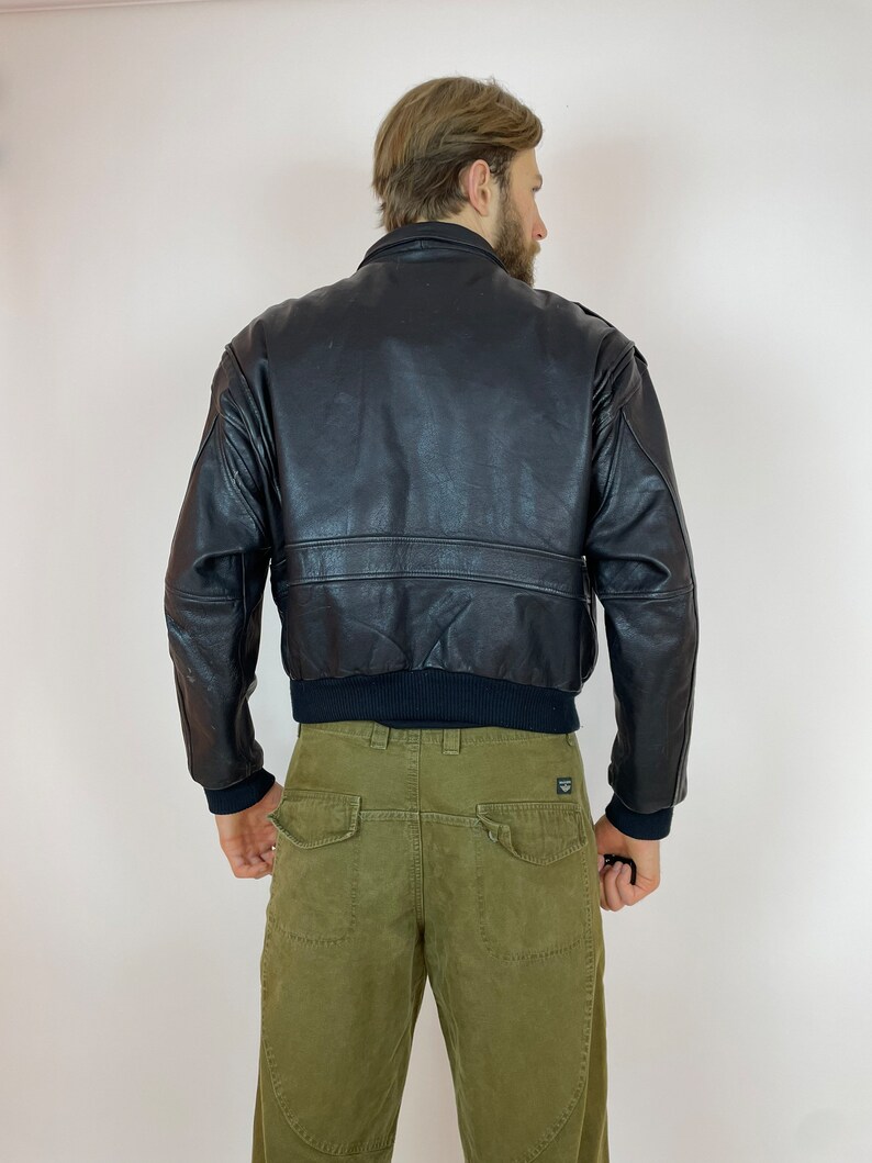 INDIAN Scout Rider Leather Motorcycle Jacket Vintage Mens Size - Etsy