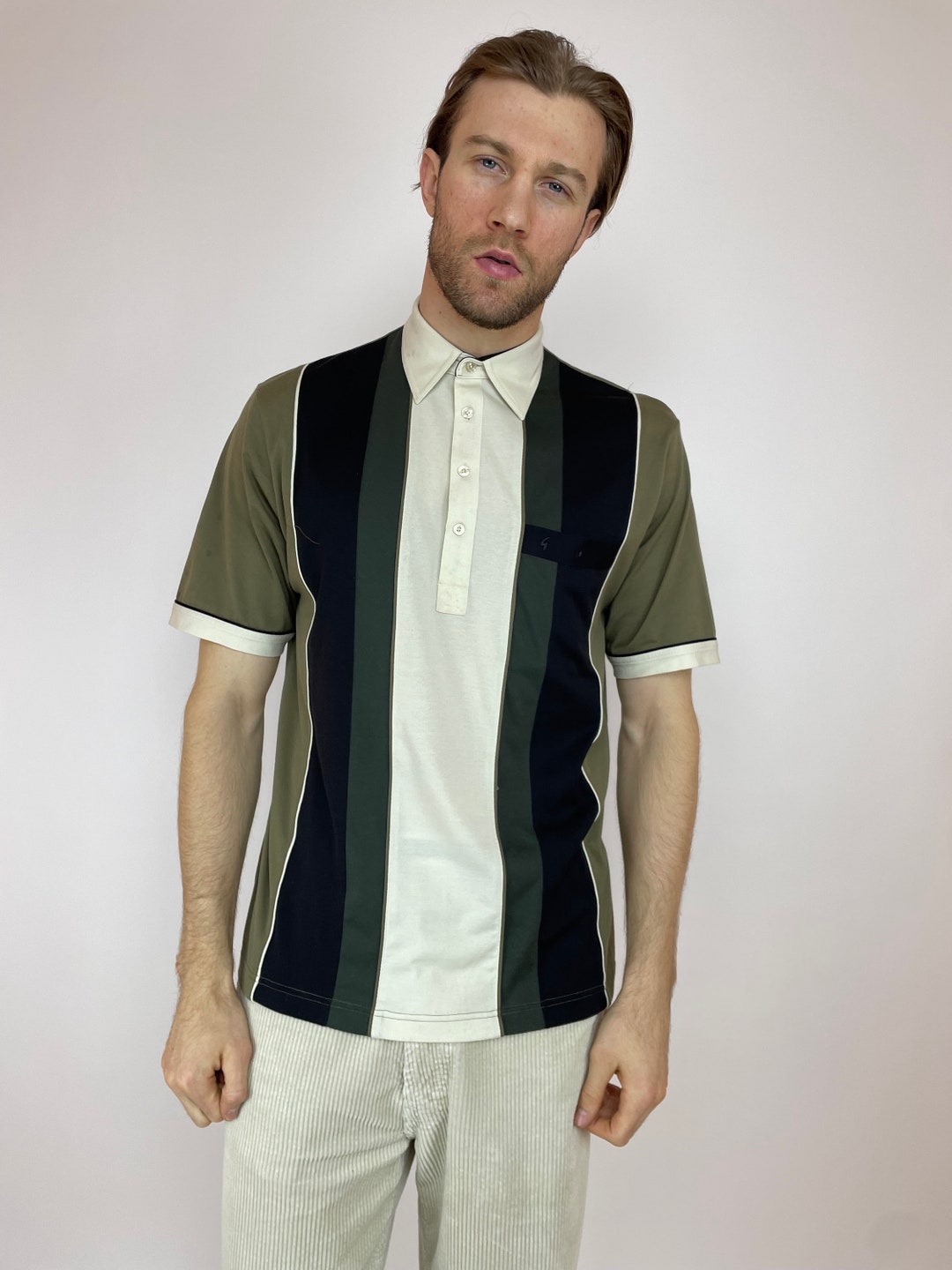 Gabicci Italian Polo Shirt Vintage Mens Size Large - Etsy UK