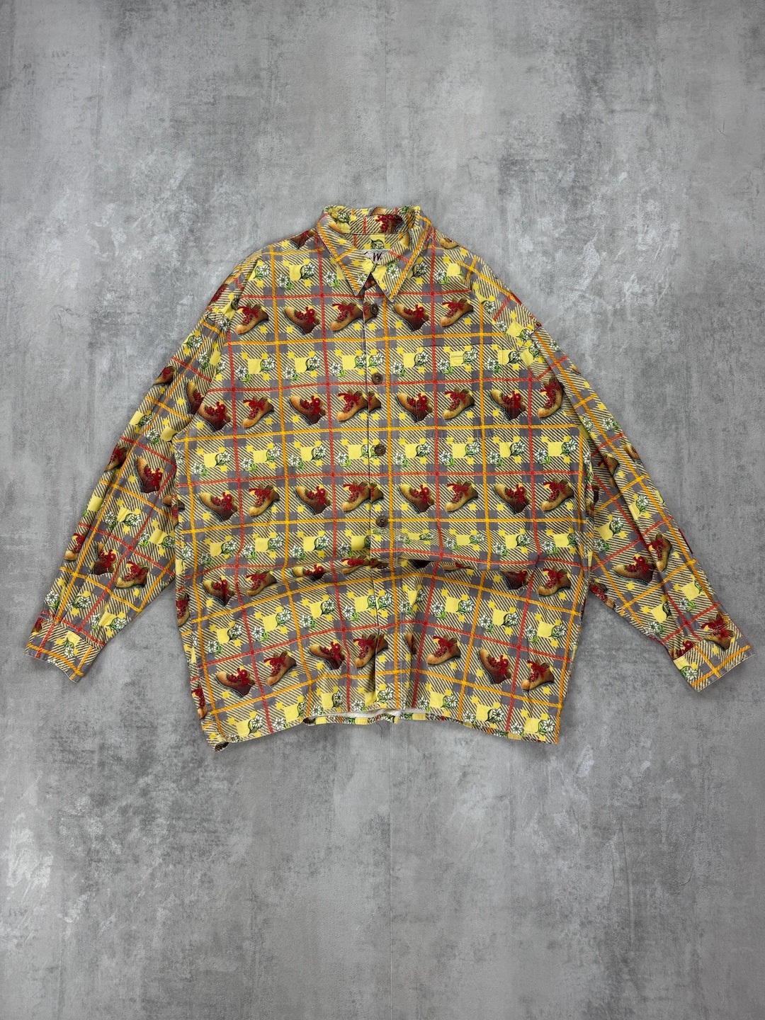 Key West Plaid Shirt Long Sleeve Vintage Mens Size Large - Etsy