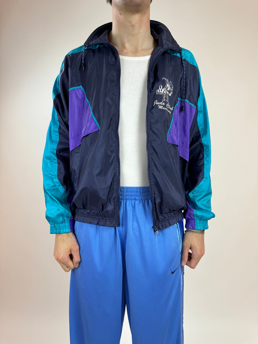 Vintage Track Jacket JUDO CLUB MARTIGNY Sports Competition - Etsy