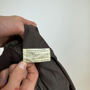 Vintage Faded Leather Bomber Jacket Grain Genuine Leather FRANTIK ...