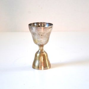 Vintage Silver Plate Hourglass Cocktail Double Jigger by Leonard Silver ...