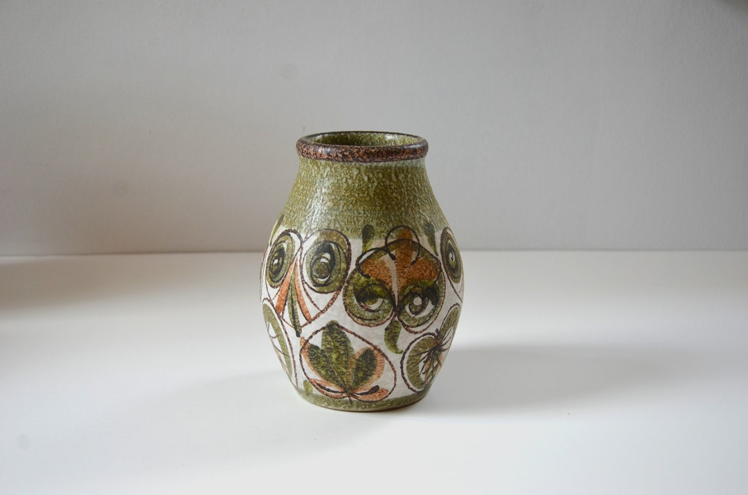 Vintage Mid-century Modern British Ceramic Vase by Glyn Colledge for ...