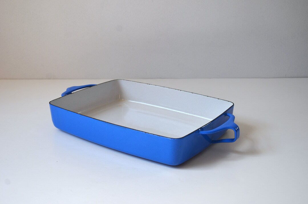 Vintage Dansk Kobenstyle Rectangular Baking Pan, Medium 14" Baker - Royal Blue - Etsy