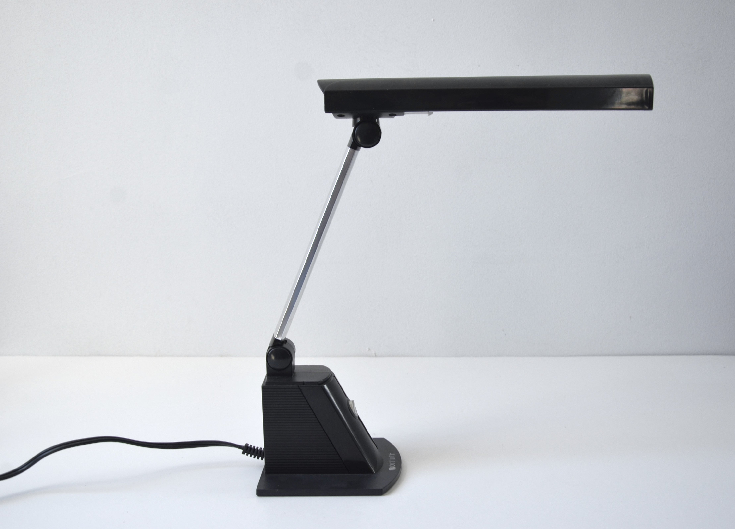 Vintage OTT-LITE Post Modern Desk Task Lamp in Black 1990s - Etsy