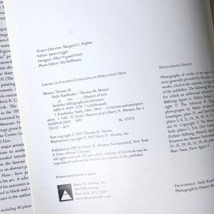 Kandinsky by Thomas M Messer - Hardcover Art Book, 1st Edition, 1997 - Etsy