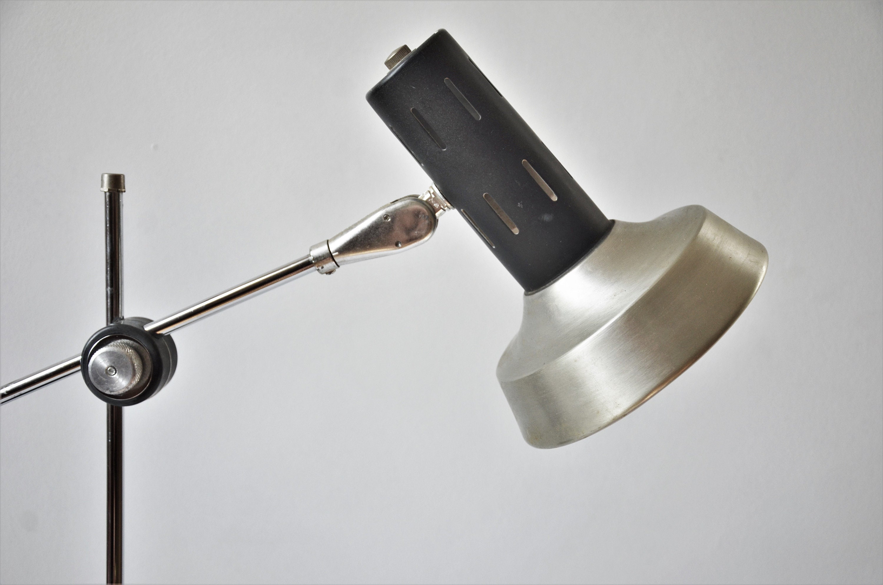 Mid Century Modern Cantilever Desk Task Lamp in Black and - Etsy