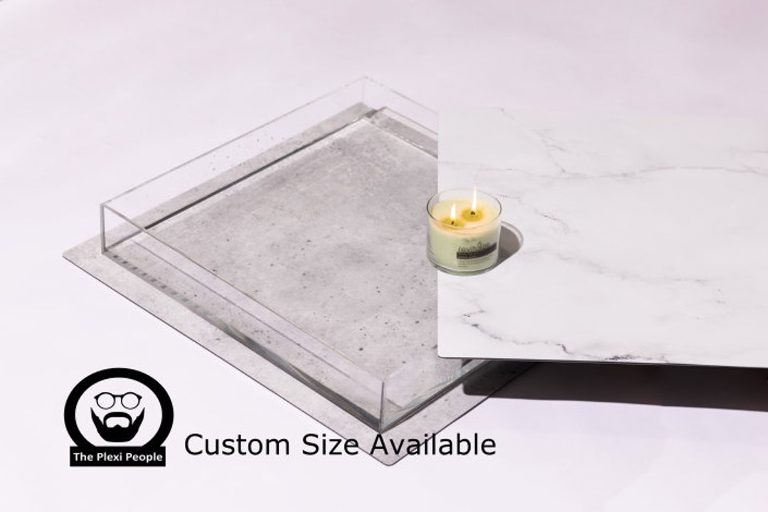 Water Tight Photography Acrylic Tray | Clear Acrylic Plastic Marbling ...