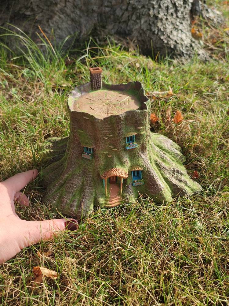 Tiny Chef Inspired Stump House Fan Art - Etsy