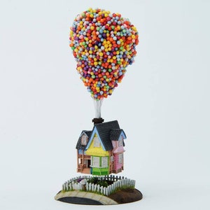 Up House Floating Diorama Replica Inspired by the Pixar Up | Etsy