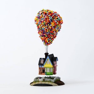 Up House Floating Diorama Replica Inspired by the Pixar up House With ...