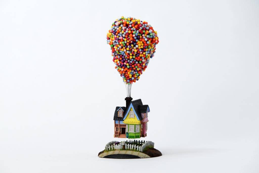 Up House Floating Diorama Replica Inspired by the Pixar up - Etsy