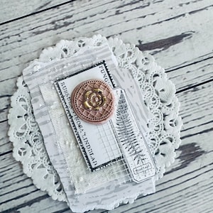 Junk Journal Paper Collage Clusters With Wax Seals Junk Journal ...