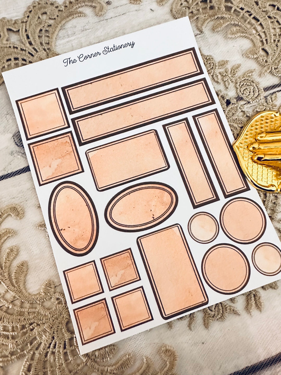 Vintage Label Stickers | Vintage Vibes | Label Stickers | Junk Journal ...