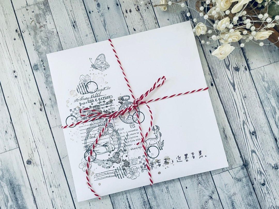 Vintage Ephemera Stationery Set: 50+ Junk Journal Supplies - Etsy