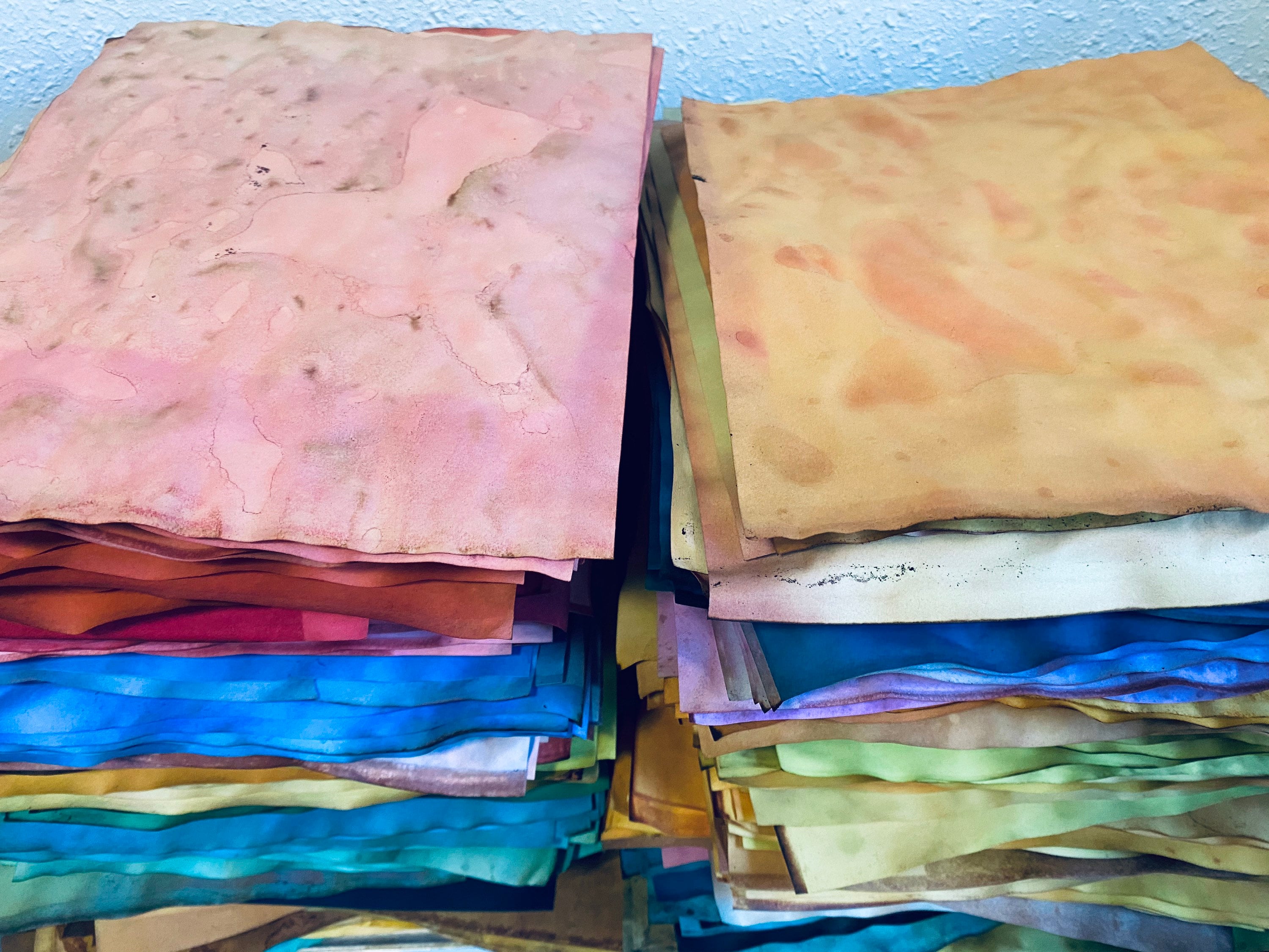 Tea Dyed Paper for Junk Journals | Handmade Vintage Journal Paper ...