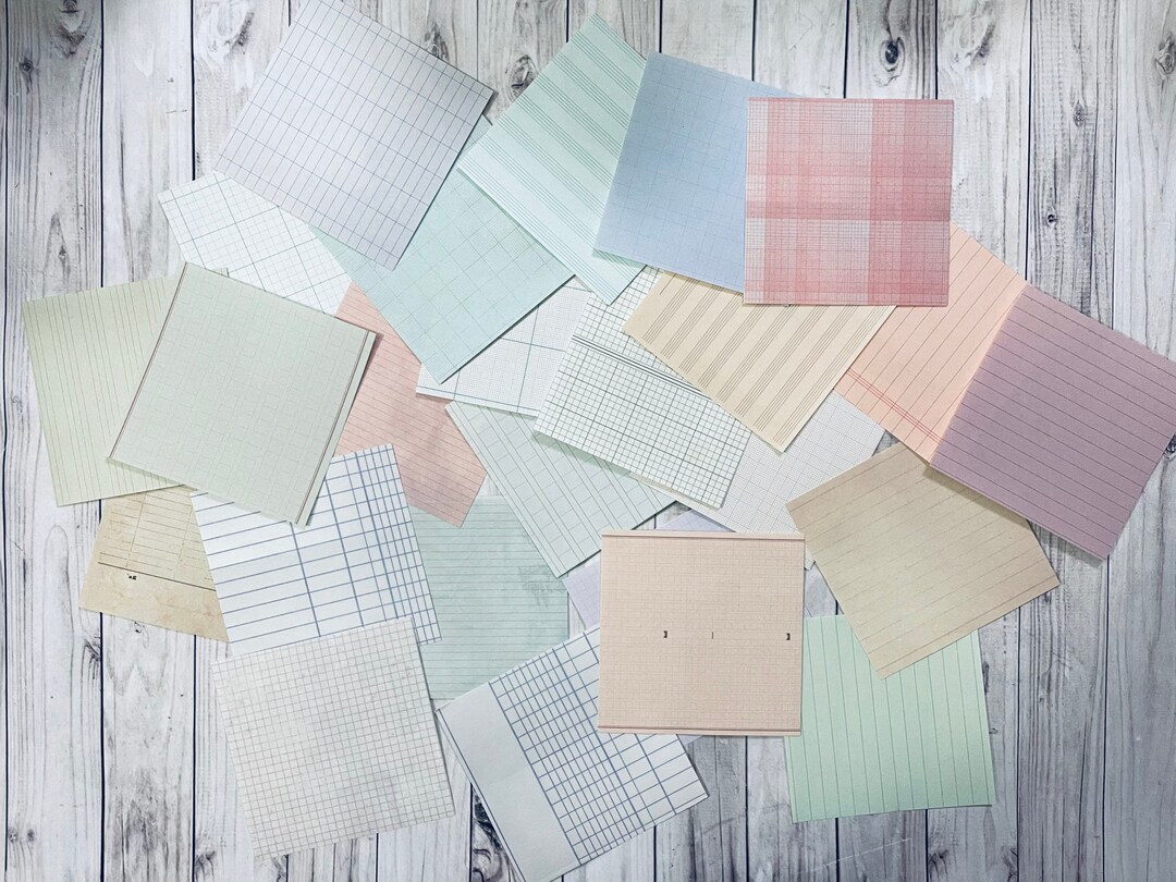 Small Journal Scrap Paper for Junk Journal Decorative Paper for ...