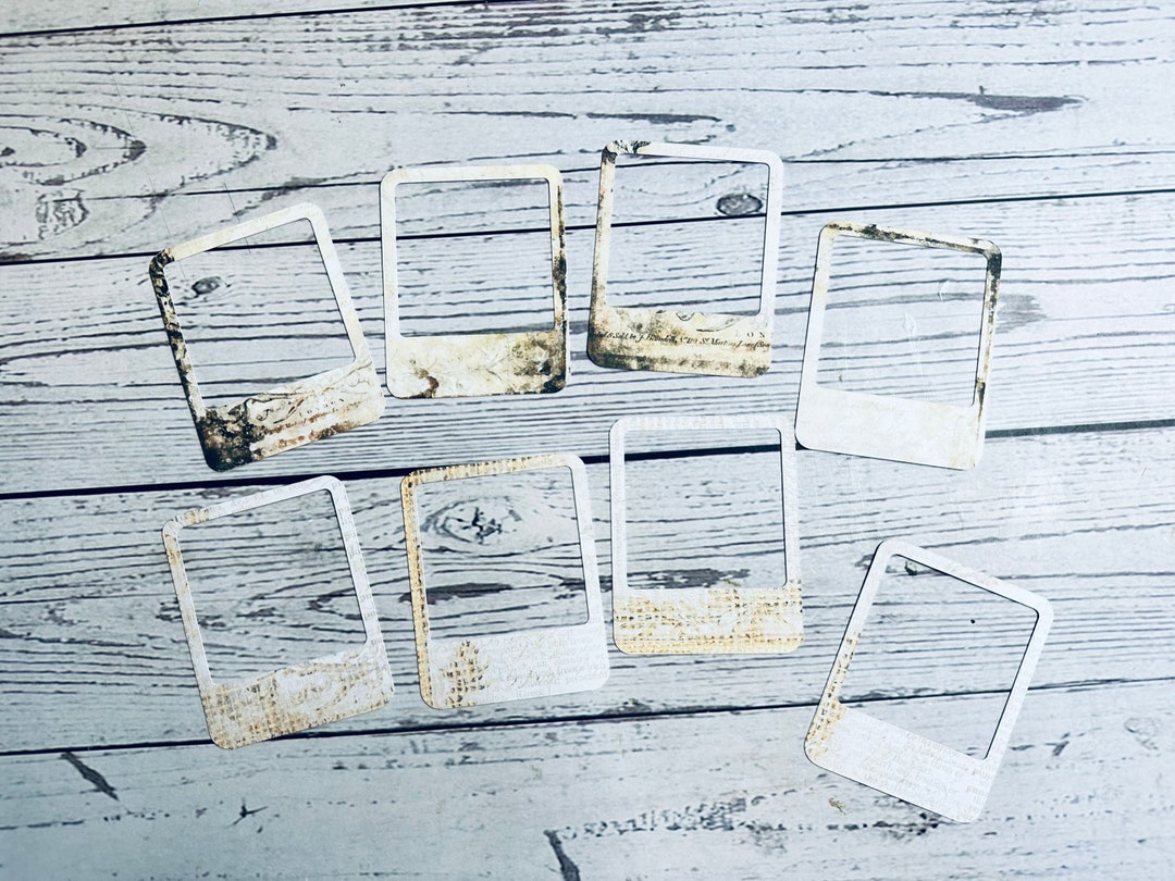 Vintage Photo Frame Die Cuts: Junk Journaling Supplies - Etsy