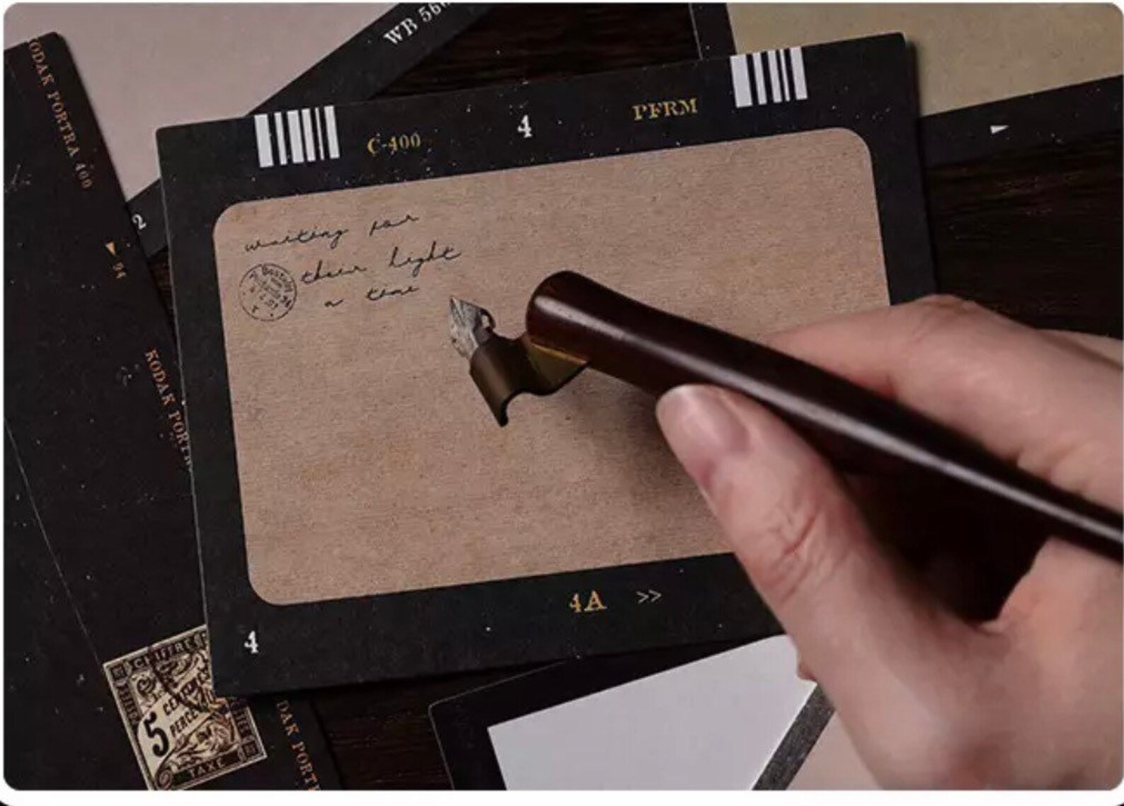 A Lot of 30 Pieces of Paper Ephemera Set. Journal Old Film | Etsy