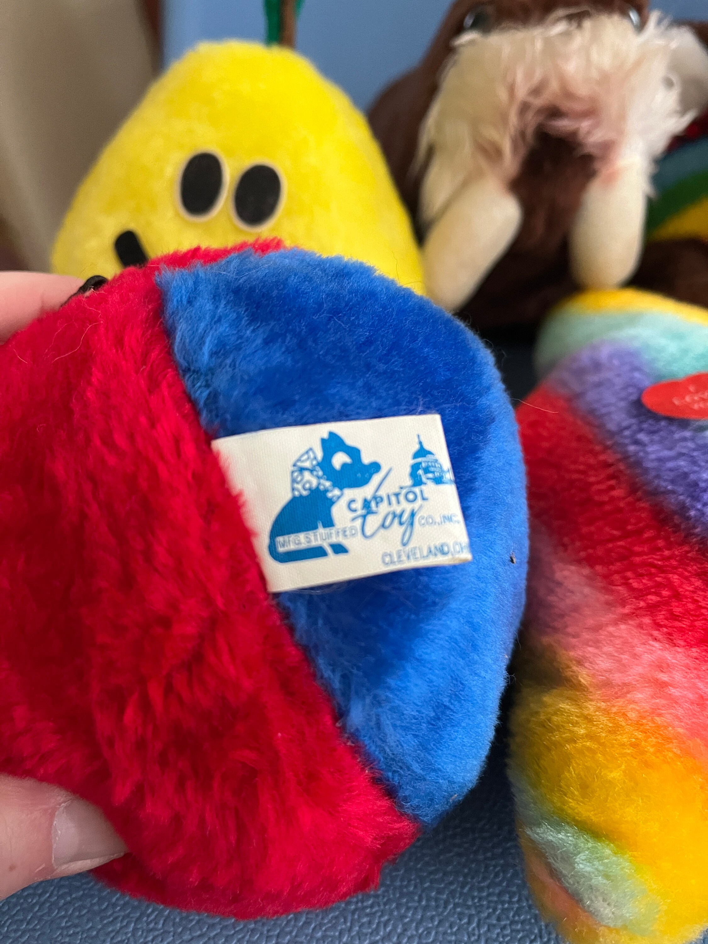 Vintage 1970s 1980s Plush Toy Lot Collectible 80s Kid Stuffed Animal ...