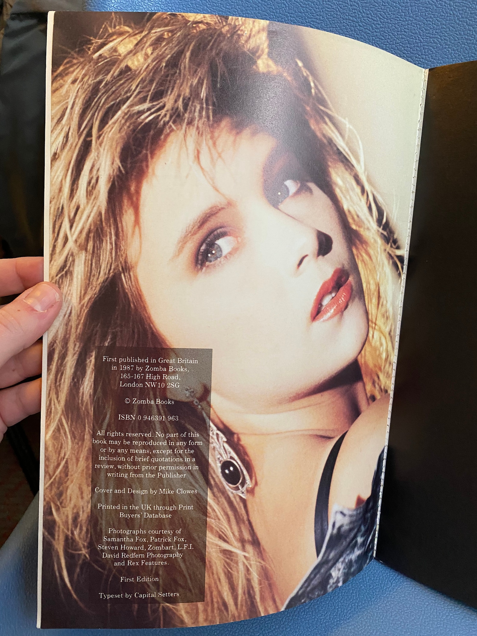 Jahrgang 1987 erste Ausgabe Samantha Fox machen Musik Buch | Etsy