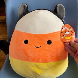 Halloween Squishmallow Kellytoy Candy Corn delie 10 Stuffed Animal Toy ...