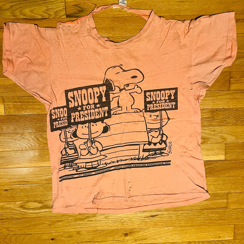 Snoopy for President - Etsy
