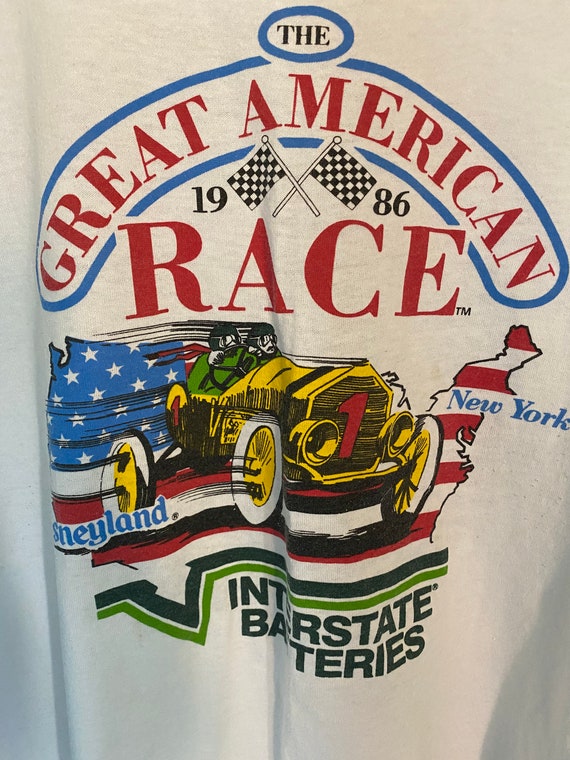 Vintage 1986 The Great American Race Disneyland New Y… - Gem