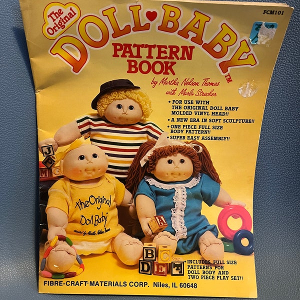 Cabbage Patch Pattern Book - Etsy