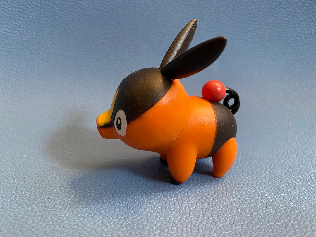 Vintage Tepig Pig Orange 2011 Jakks Pacific Nintendo Pokemon PVC ...