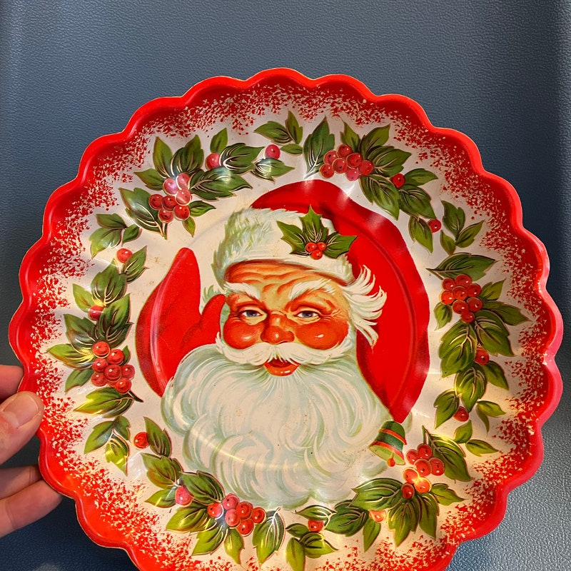 Christmas Candy Dish - Etsy