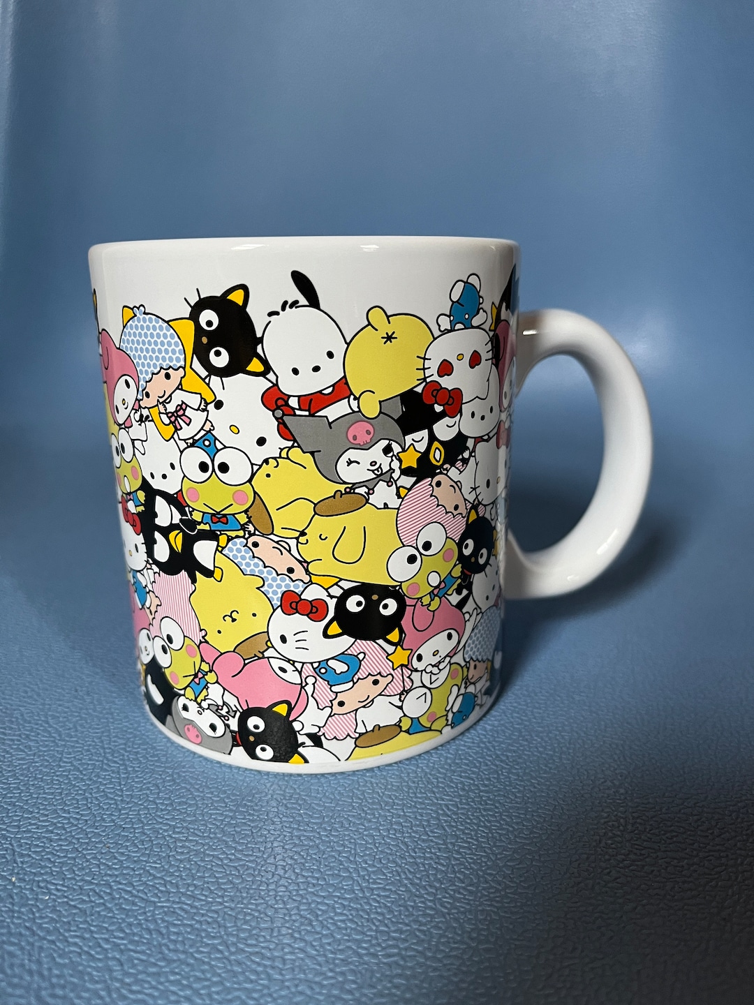 New Unused Sanrio Large Mug Cup Ceramic Hello Kitty Keroppi Chococat ...