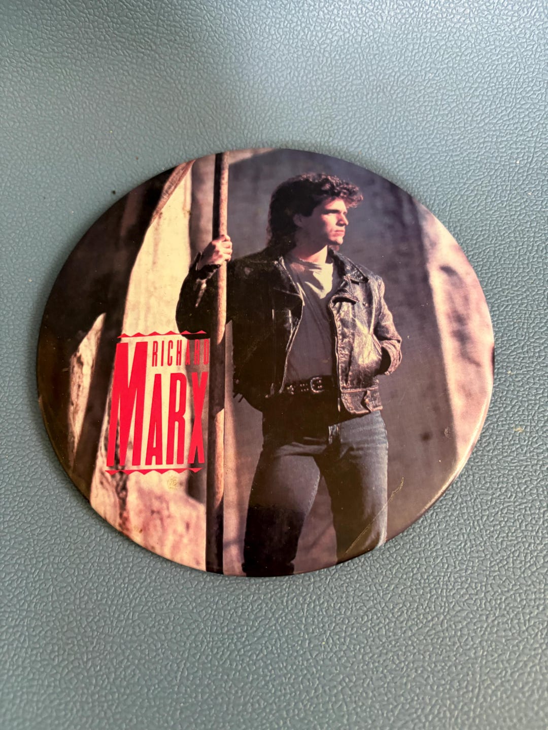 Vintage XL Pin Pinback Badge Round Fandom Richard Marx Right Here ...