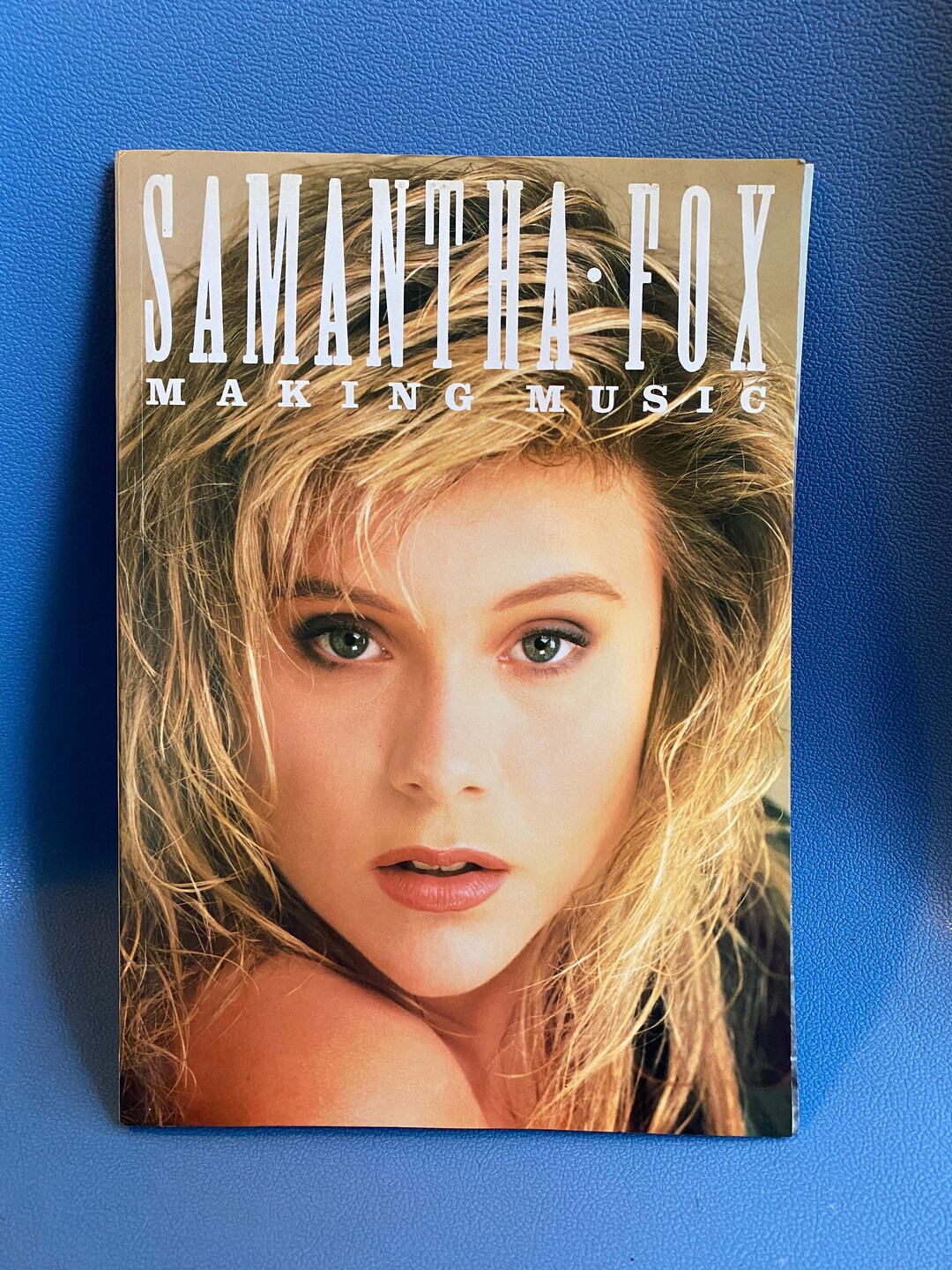 Vintage 1987 First Edition Samantha Fox Making Music Book Complete With ...