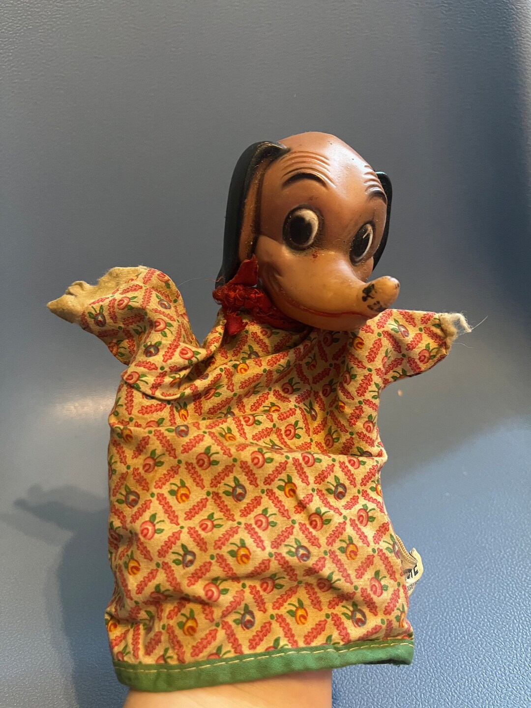 Vintage 1955 Dachsie Puppet Lady and the Tramp Gund Germany - Etsy