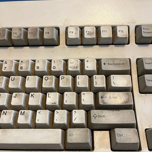 Buy Vintage Clicky Clacky IBM Keyboard 1991 Model M Mechanical ID ...