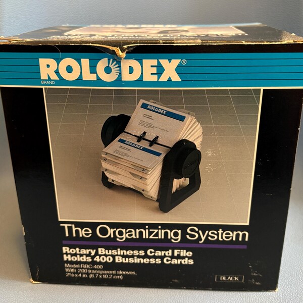 Rolodex - Etsy