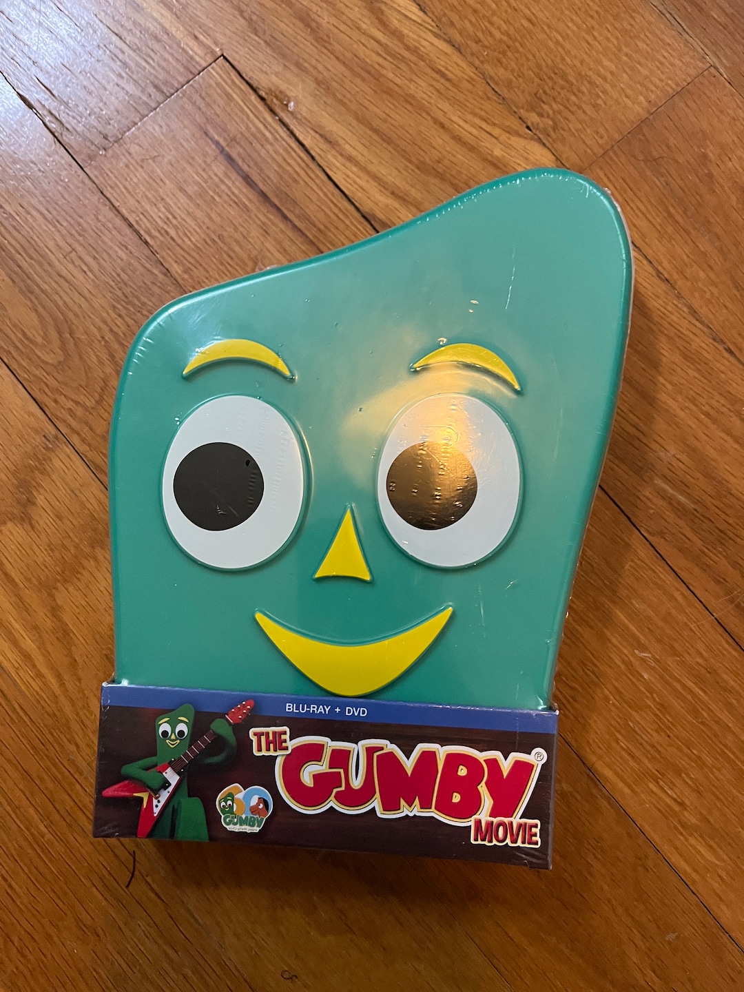 The Gumby Movie Blu-ray and DVD new/sealed 2017 Head Face Shaped Case ...