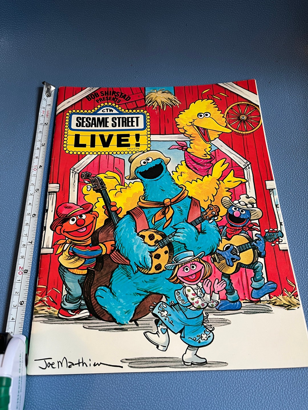 Vintage 1980s Bob Shipstad Presents Sesame Street Live Jamboree Program ...