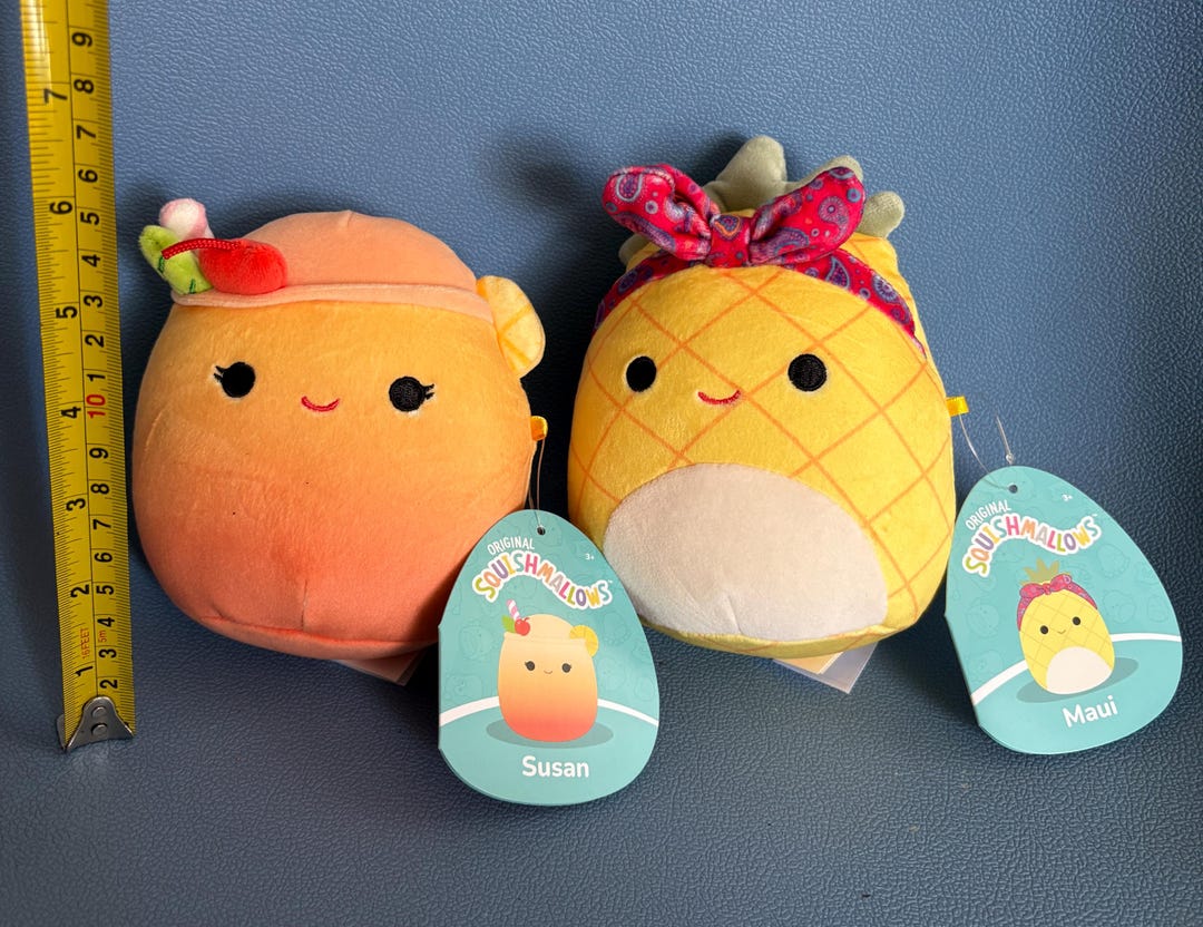 New With Tags Squishmallows Squishmallow Small Susan Mai Tai Maui ...