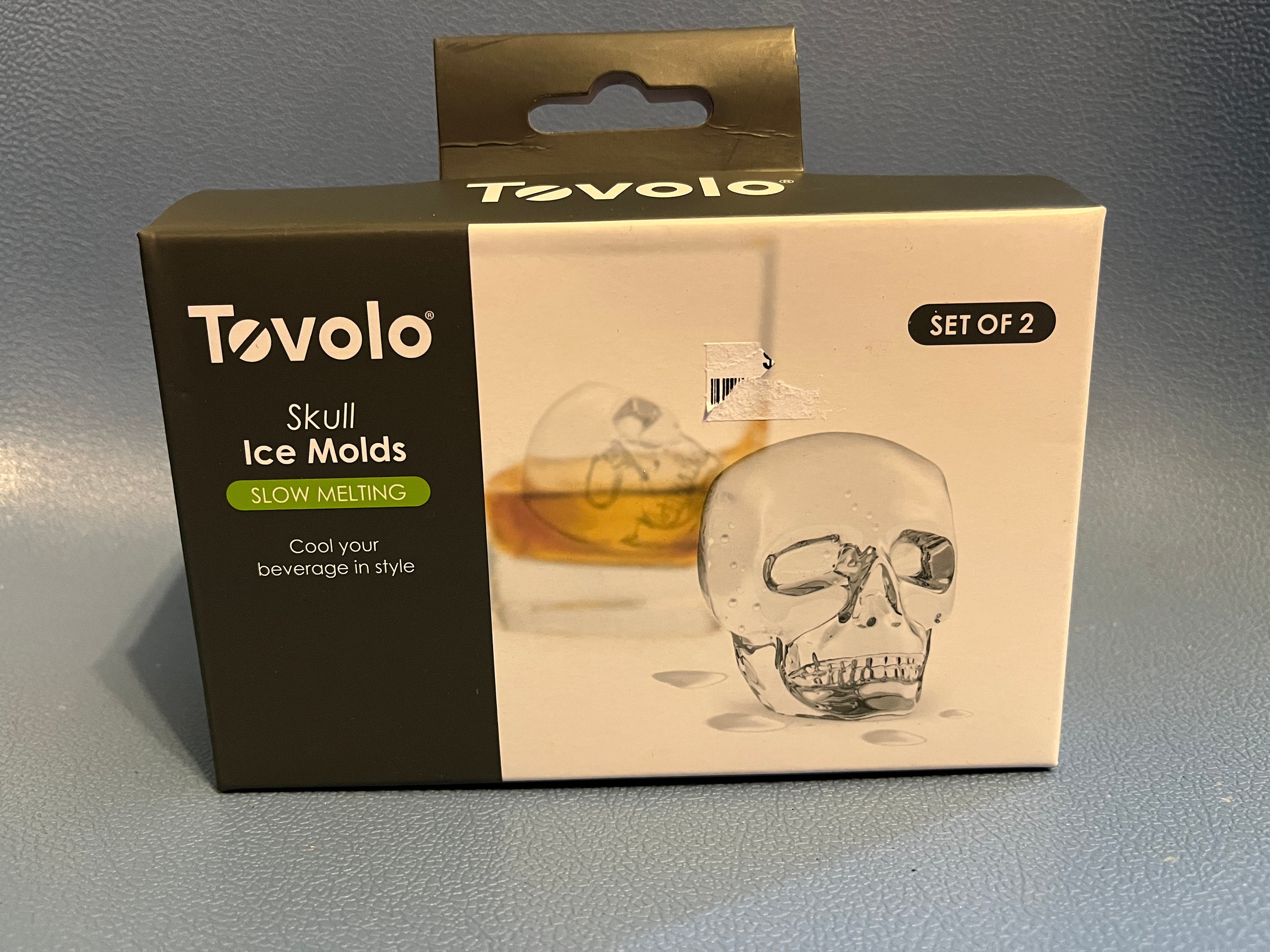 Best Shiyi 2 Pieces Lmell Silicone Ice Cube Shape Skull,3d Skull Cube ...